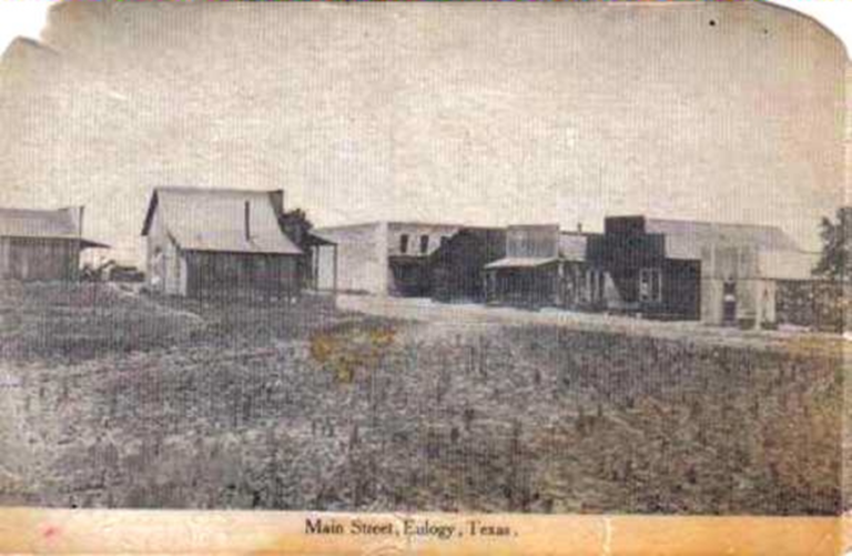 Eulogy Texas – Bosque County TXGenWeb Project