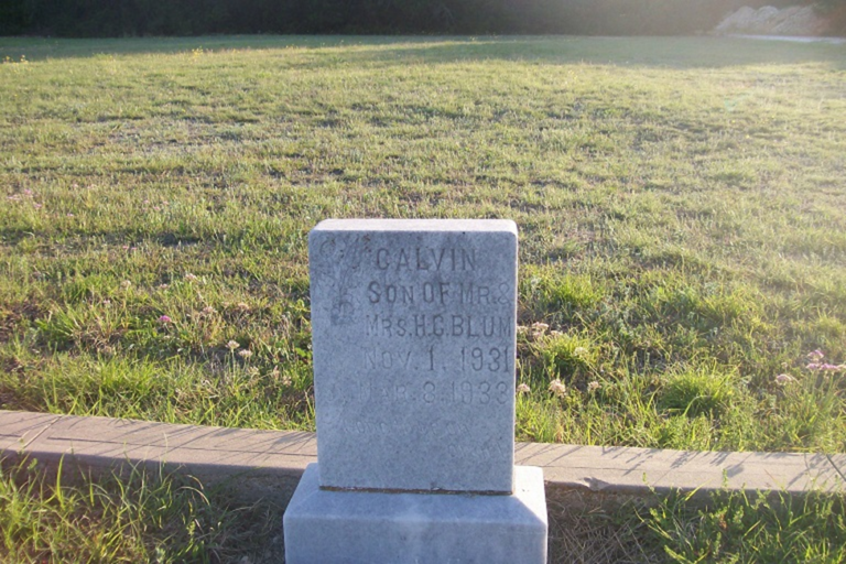 Calvin Blum – Bosque County TXGenWeb Project